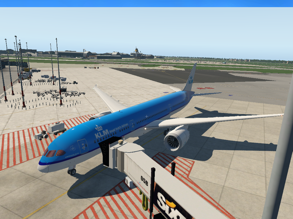 B787-9 KLM blue nose PH-BHP - Aircraft Skins - Liveries - X-Plane.Org Forum