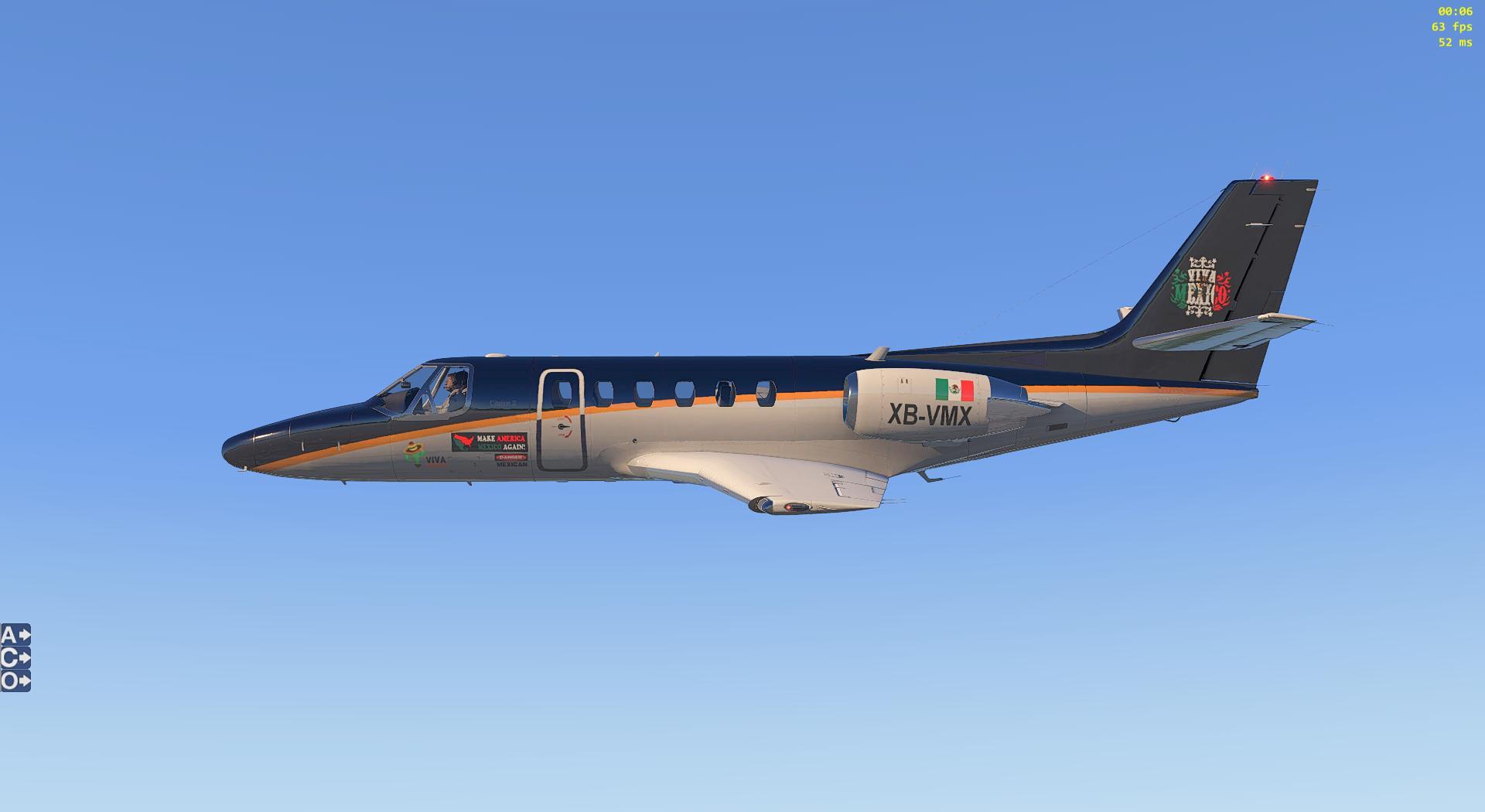 Carenado Citation II XB-VMX - Carenado Paints - X-Plane.Org Forum