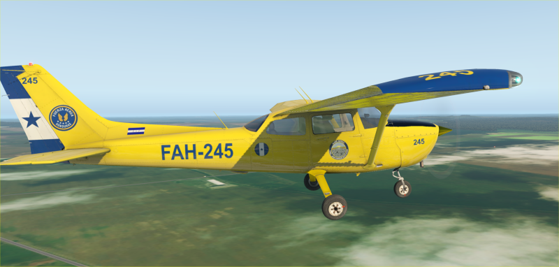 Default Cessna 172 FAH-245 Fuerza Aerea Honduras - Aircraft Skins ...