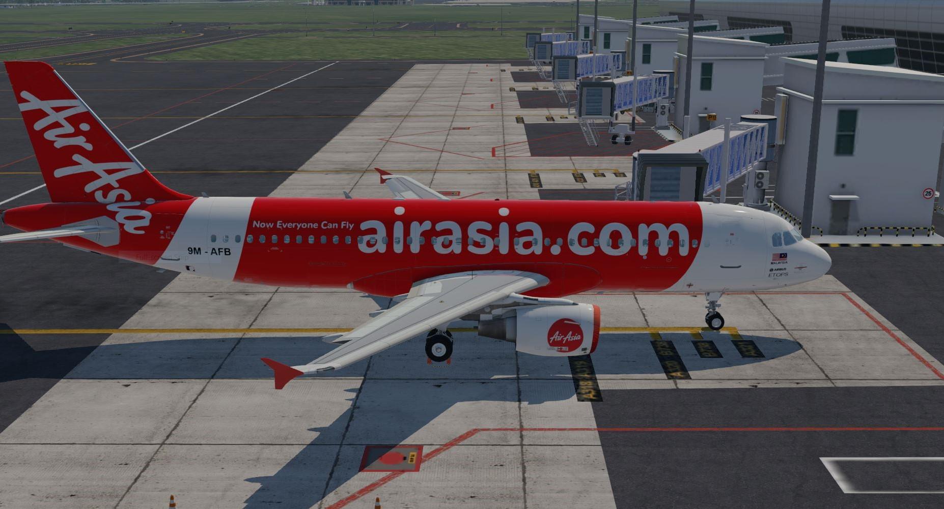 JarDesign A320 AirAsia 9M-AFB - Aircraft Skins - Liveries - X-Plane.Org ...