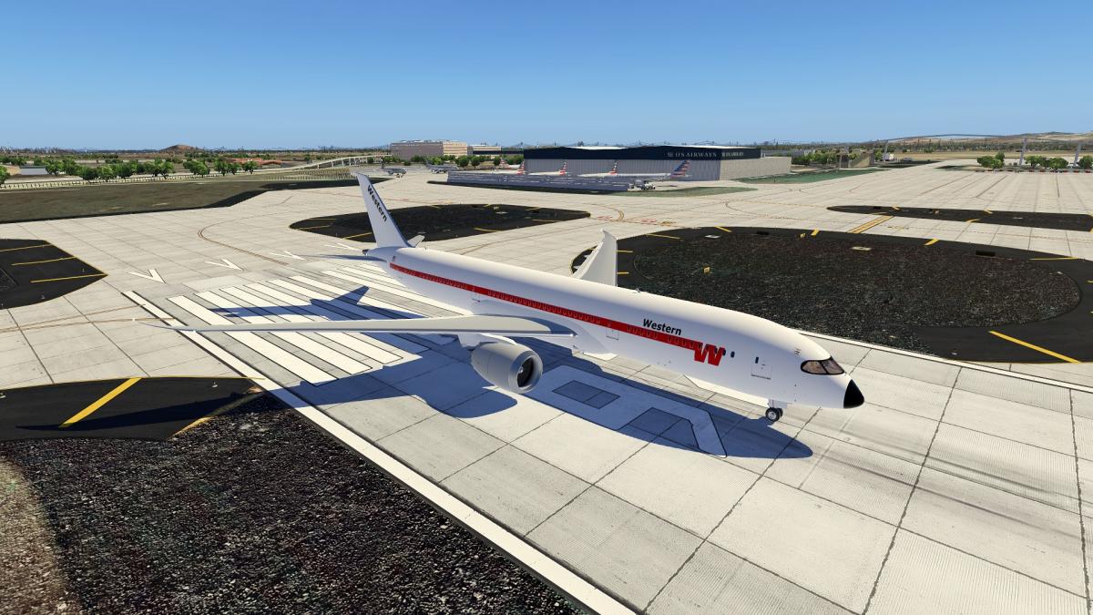 Western Airlines for the MagKnight 787-9 - Aircraft Skins - Liveries ...