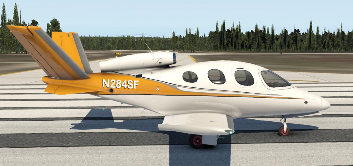 Default Cirrus SF-50 variations of the new paint scheme - Aircraft ...