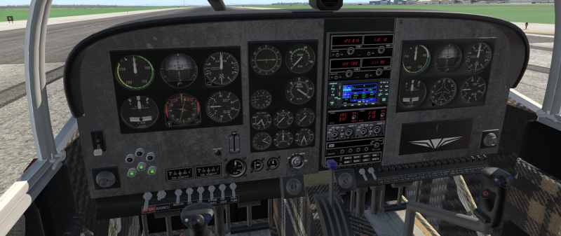 Brighter cockpit for freeware T-80 Falcon II - Aircraft Skins ...