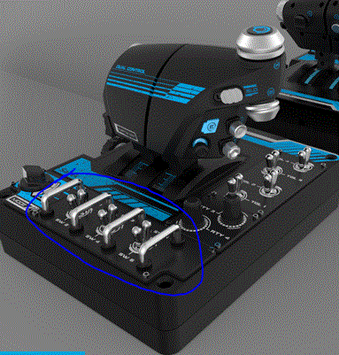 HOTAS X56 Throttle switches to MCP - Boeing 757 v2 Professional - X ...