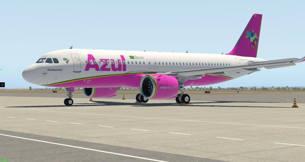 Airbus A320 NEO Azul PR-YRS JarDesign - Aircraft Skins - Liveries - X ...
