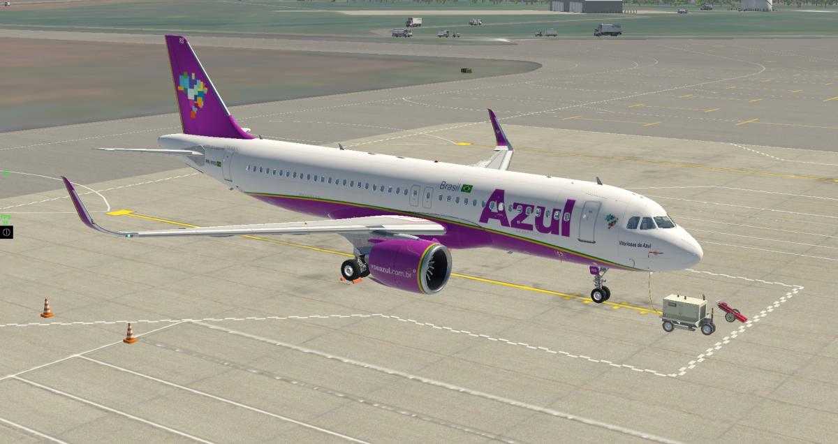 Airbus A320 NEO Azul PR-YRS JarDesign - Aircraft Skins - Liveries - X ...