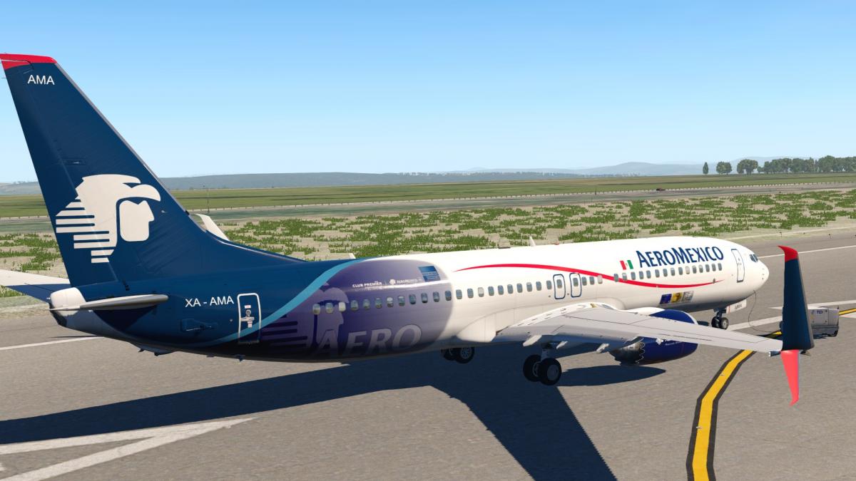 AEROMEXICO ZIBO RG MOD LEAP +SCIMITARS - Aircraft Skins - Liveries - X ...