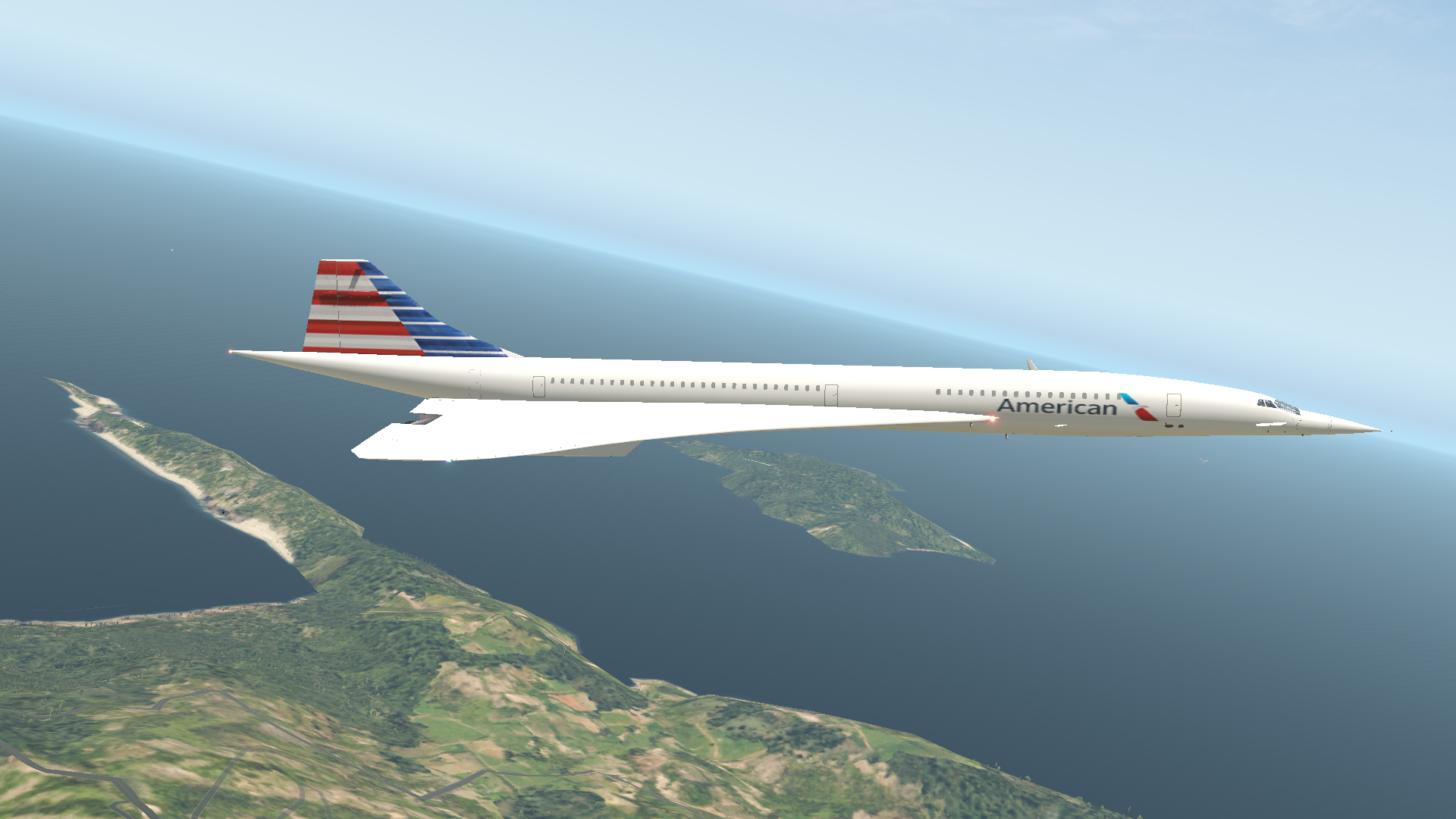 American Airlines - Riviere's Concorde Repaint - Aircraft Skins ...