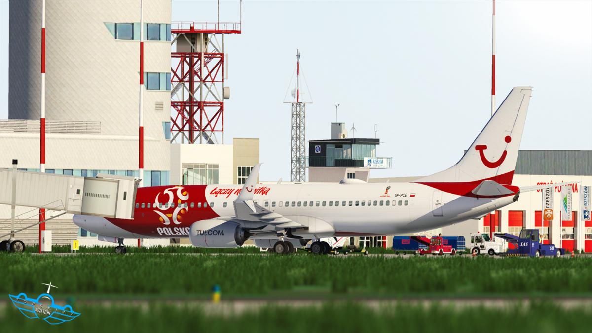 Boeing 737-800 Zibo - Livery - SP-PCE - TUI Fly - Football - Aircraft ...