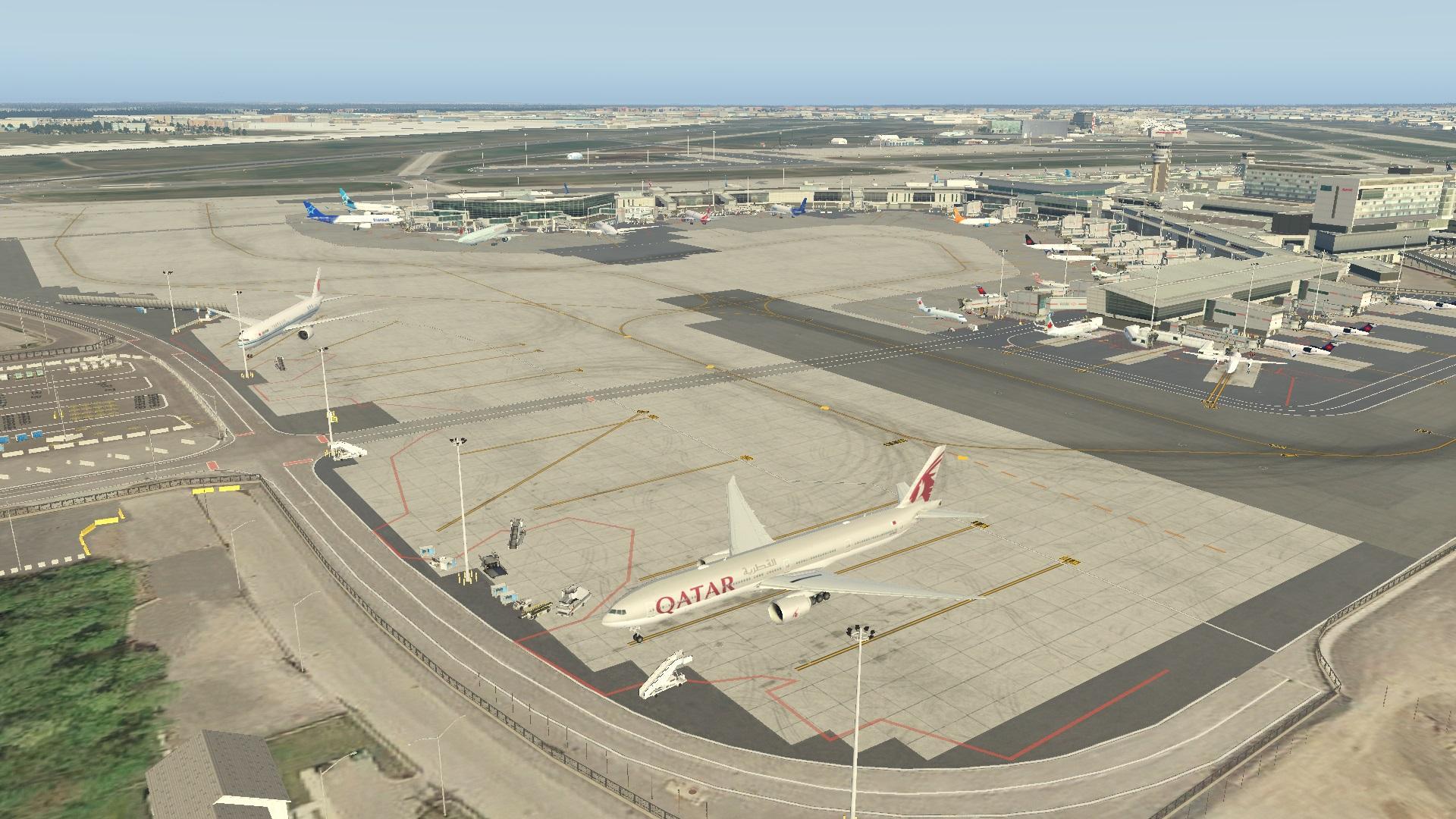 Globall Art's CYUL Montreal Trudeau Intl WT3 Ground Routes - World ...