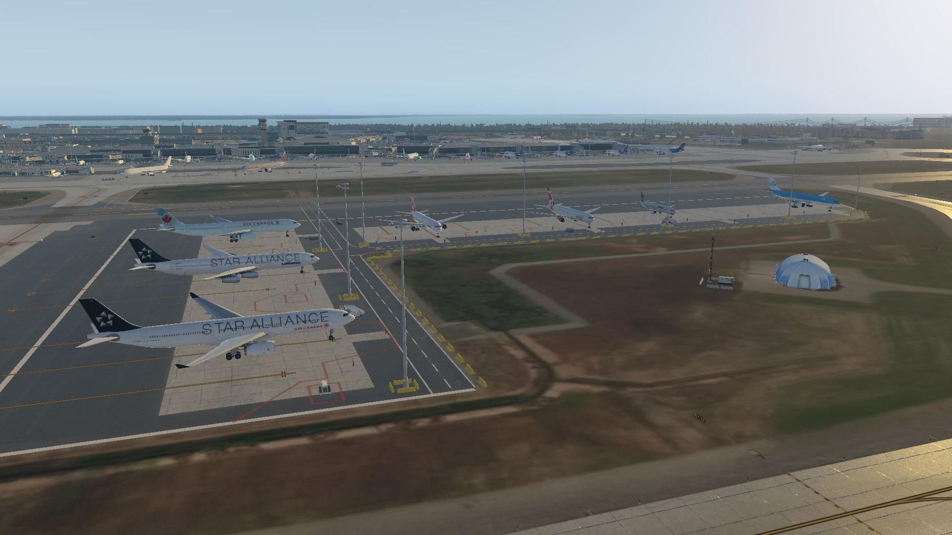 Globall Art's CYUL Montreal Trudeau Intl WT3 Ground Routes - World ...