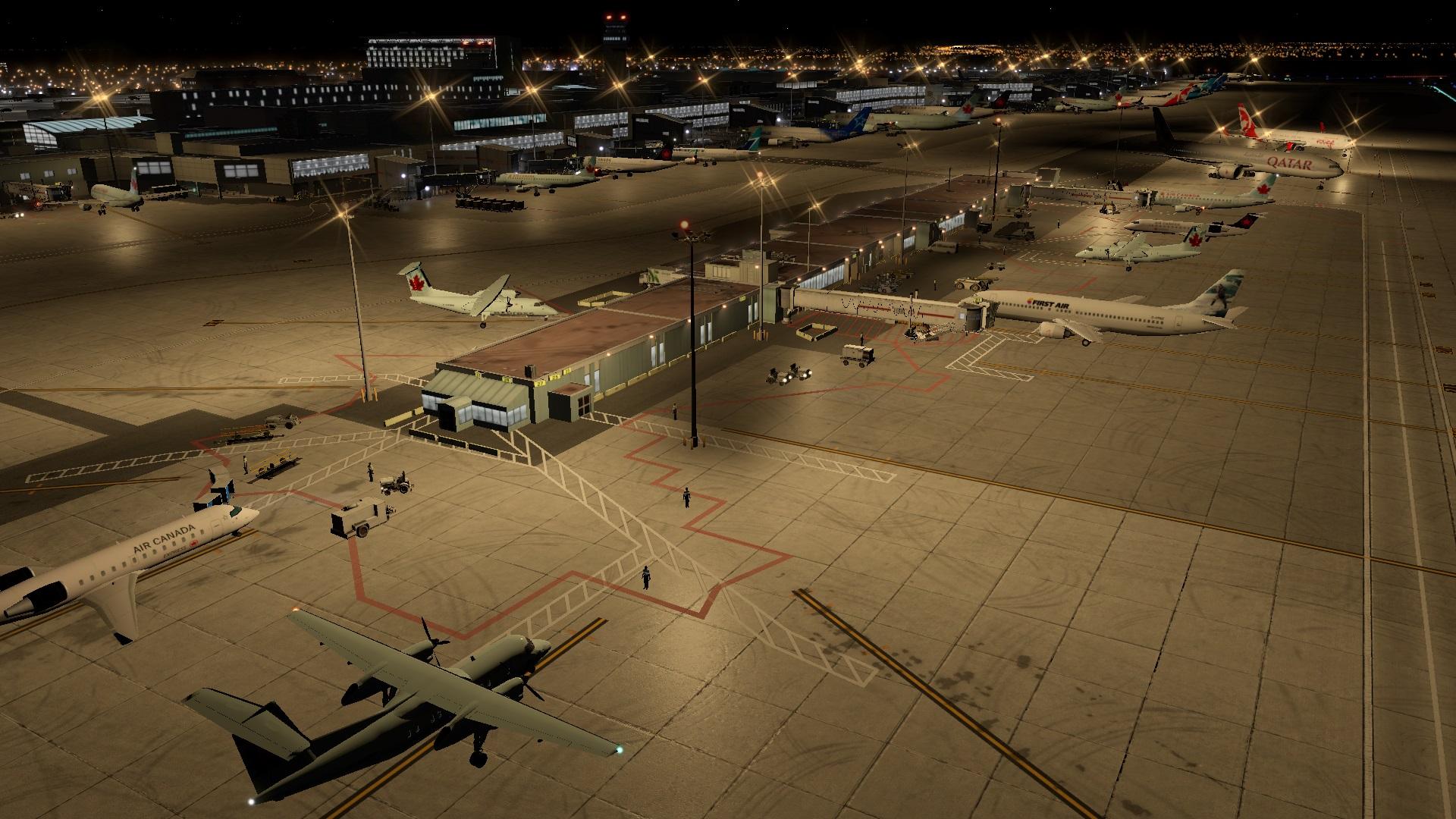 Globall Art's CYUL Montreal Trudeau Intl WT3 Ground Routes - World ...