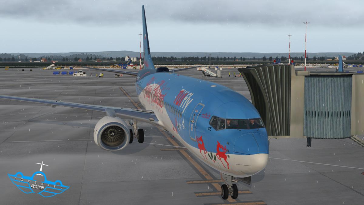 Boeing 737-800 Zibo - Livery - SP-PCE - TUI Fly - Christmas - Aircraft ...