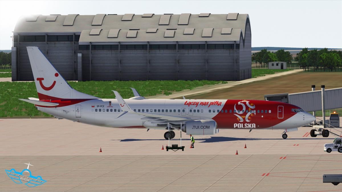 Boeing 737-800 Zibo - Livery - SP-PCE - TUI Fly - Football - Aircraft ...