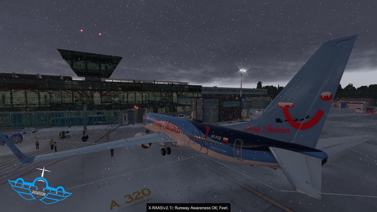 Boeing 737-800 Zibo - Livery - SP-PCE - TUI Fly - Christmas - Aircraft ...