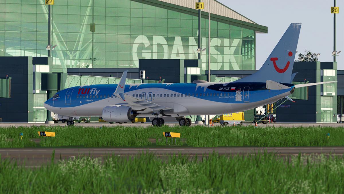 Boeing 737-800 Zibo - Livery - SP-PCE - TUI Fly - Winter - Aircraft ...