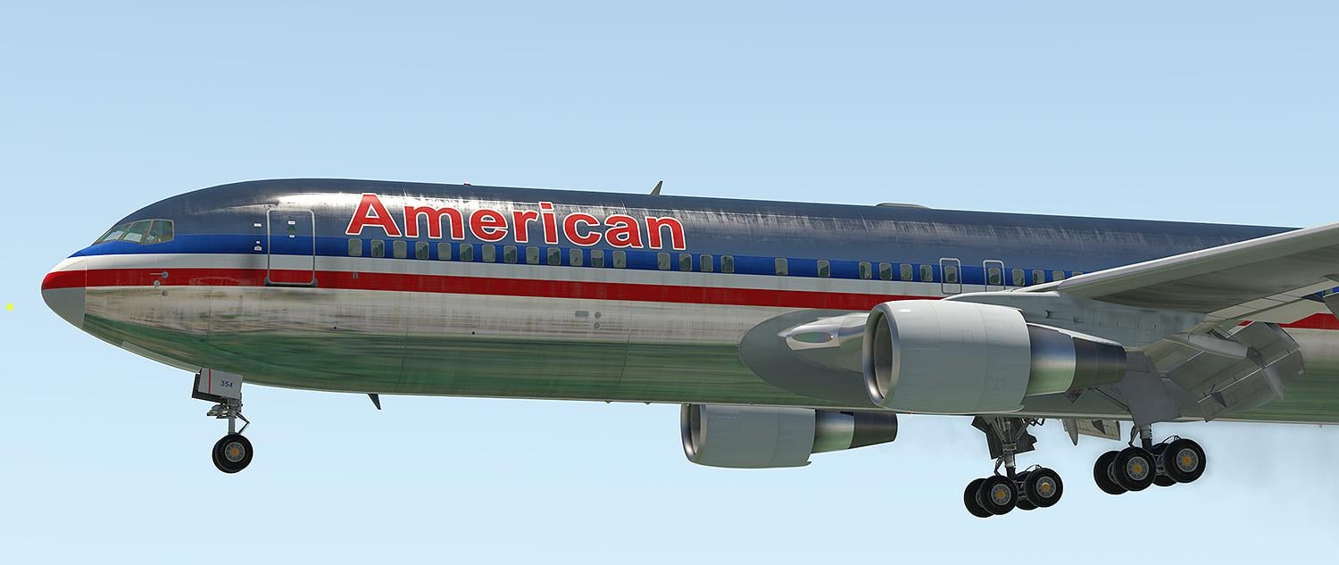 Old American Airlines for 767 Professional Extended from Flight Factor ...