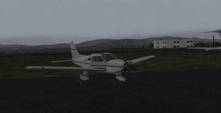 Piper-28 Warrior II - Madeira Aeroclube Livery - Aircraft Skins ...