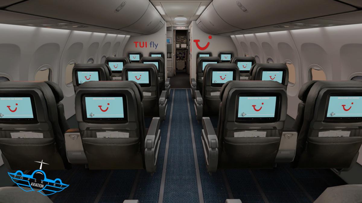 Boeing 737-800 Zibo - Livery - SP-PCE - TUI Fly - Christmas - Aircraft ...