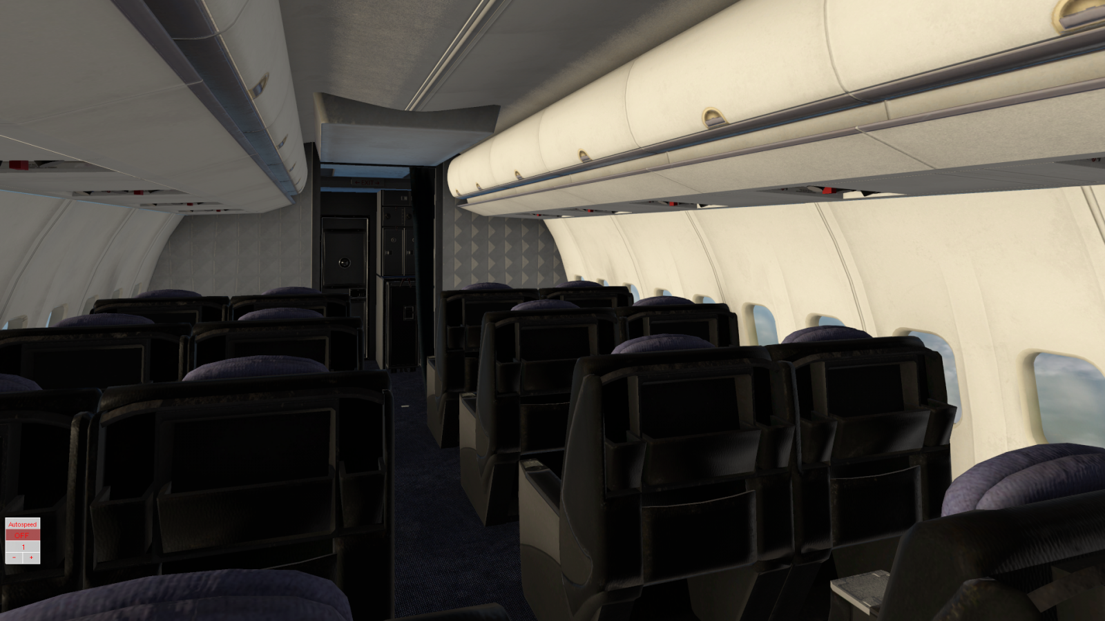 Extreme sun glare in cabin windows - Boeing 757 v2 Professional - X ...