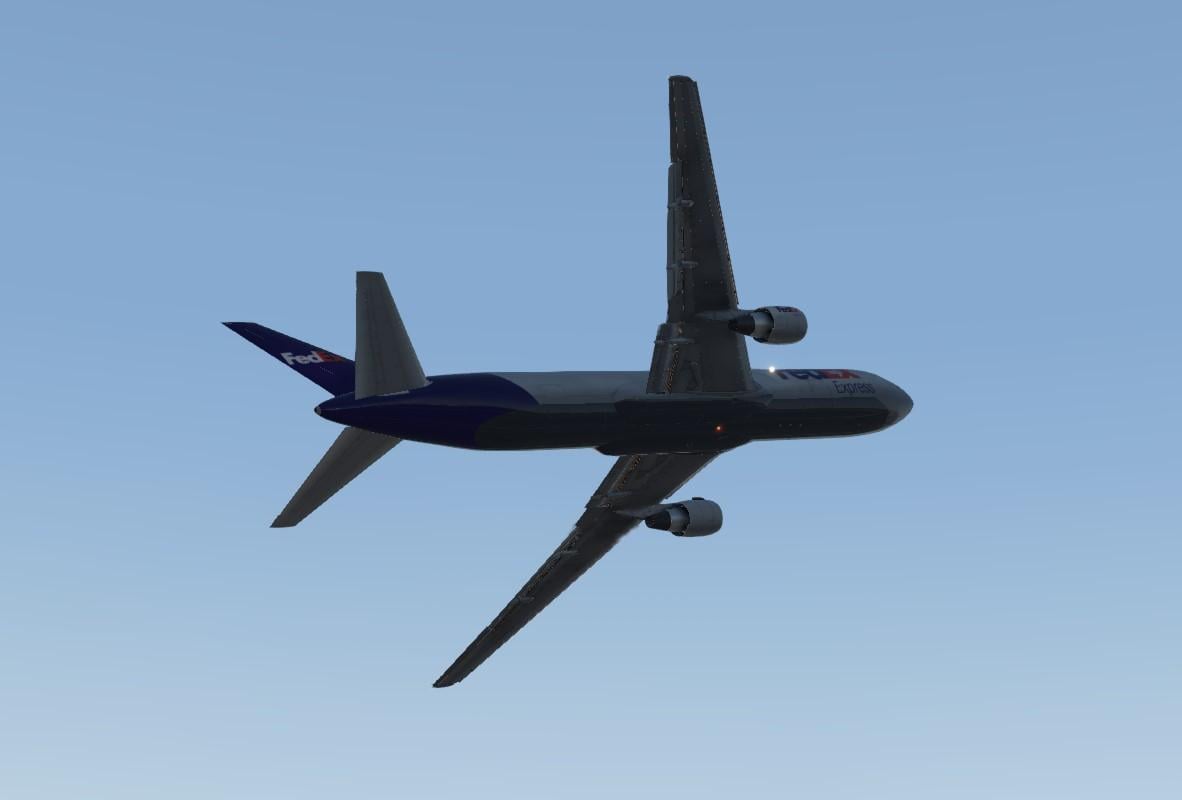 FedEx Livery for Flight Factor 767 Extended (Freighter) - Aircraft ...