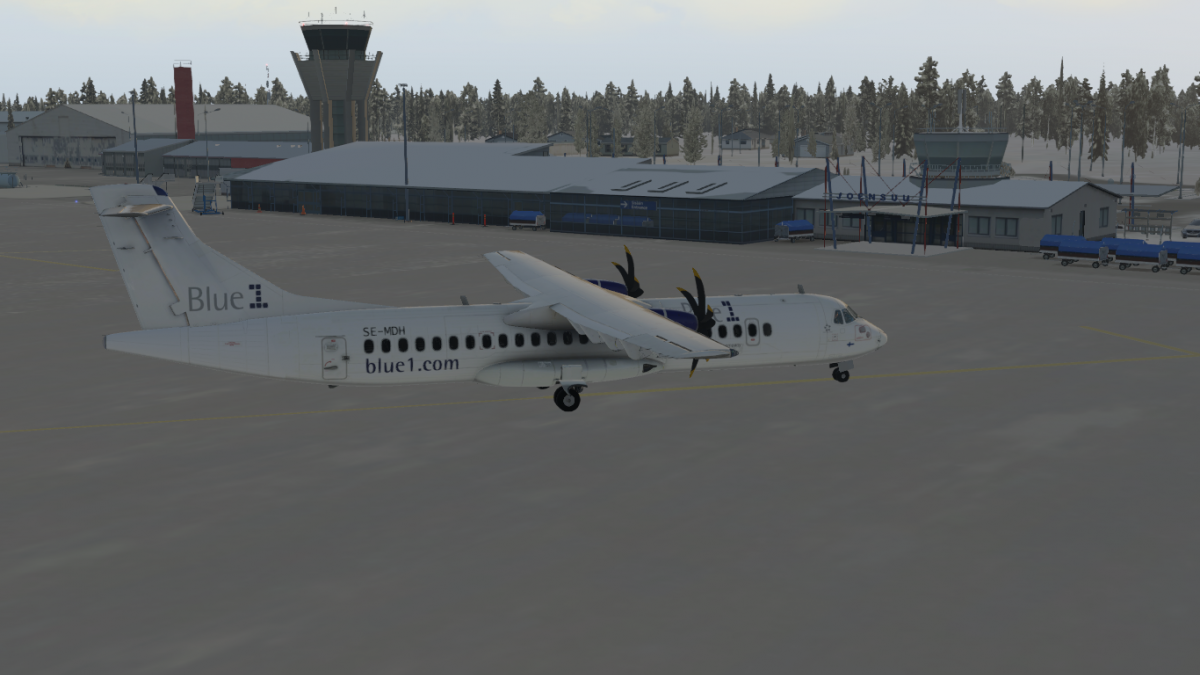 McPhat/Aerosoft ATR72 Blue1 SE-MDH - Aircraft Skins - Liveries - X ...