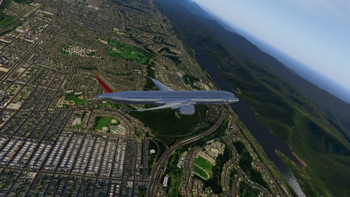 Southwest Old Silver One for Magknight 787-9 - Aircraft Skins ...