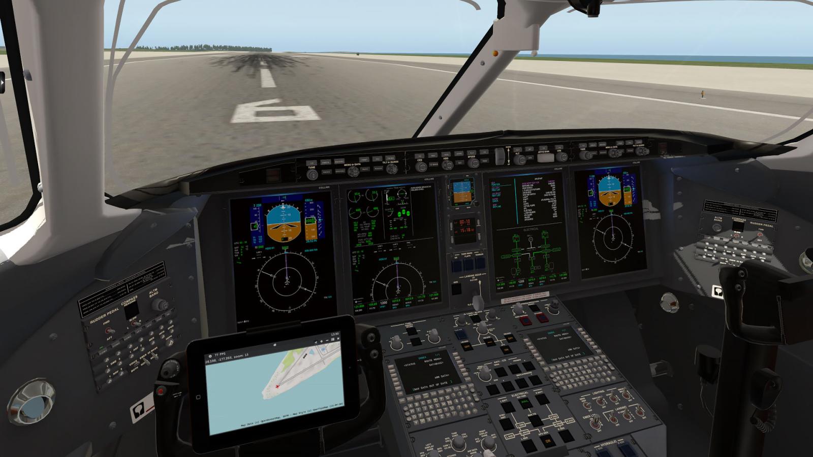 Update V2.012. AviTab integration - Bombardier Challenger 300 - X-Plane ...