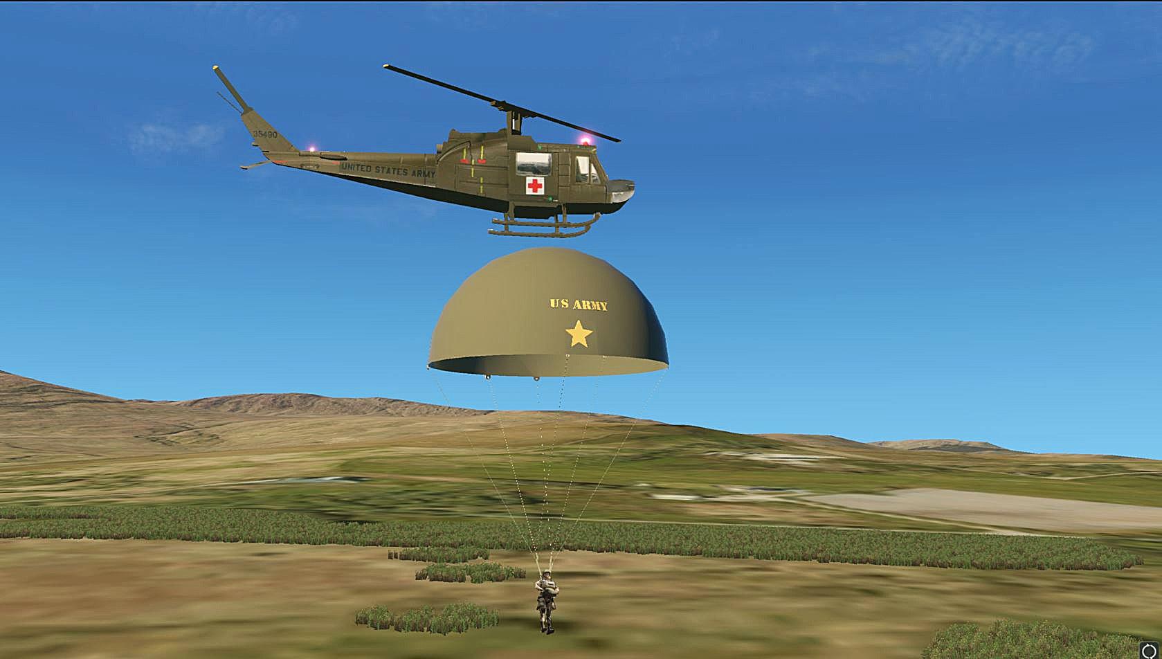 Huey With Paratrooper Animated - Objects - X-Plane.Org Forum