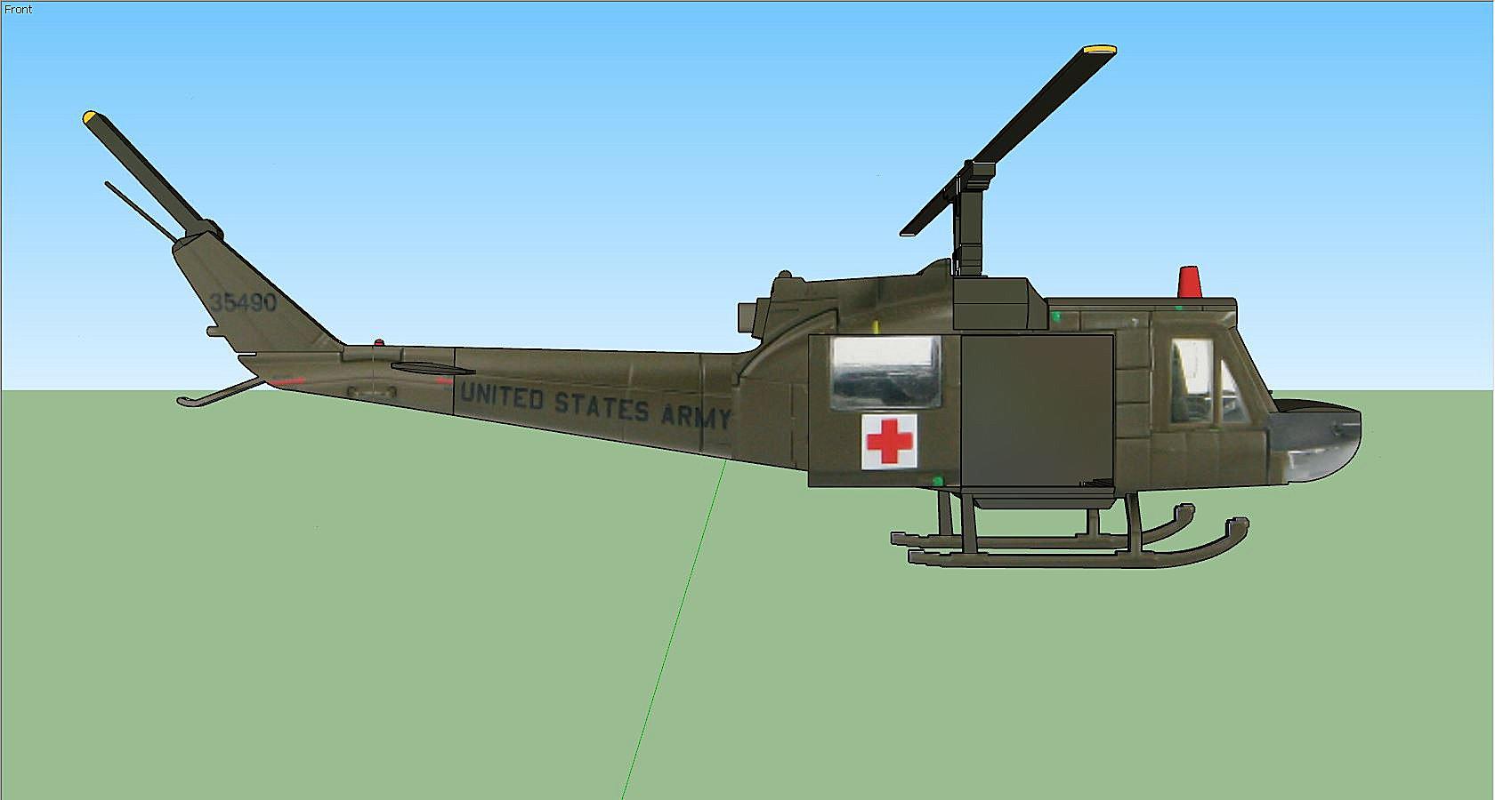 Huey With Paratrooper Animated - Objects - X-Plane.Org Forum