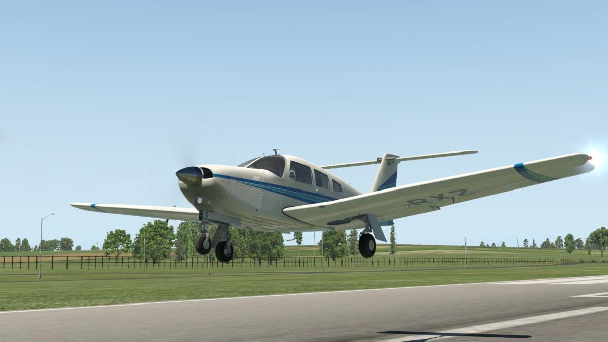 Piper Arrow turbo Just Flight PA28 PT-RXZ - Aircraft Skins - Liveries ...
