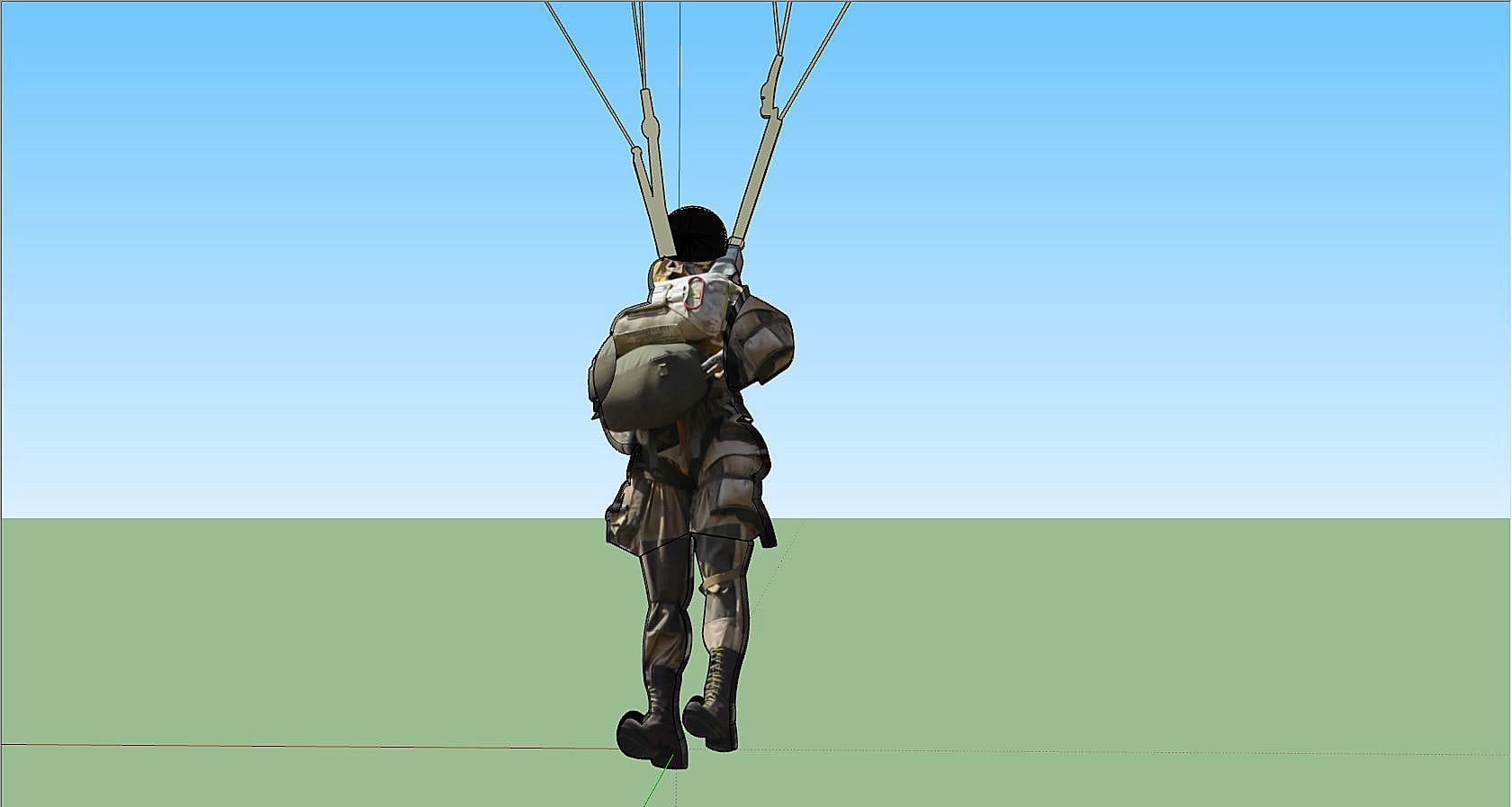 Paratrooper (Animated) - Objects - X-Plane.Org Forum