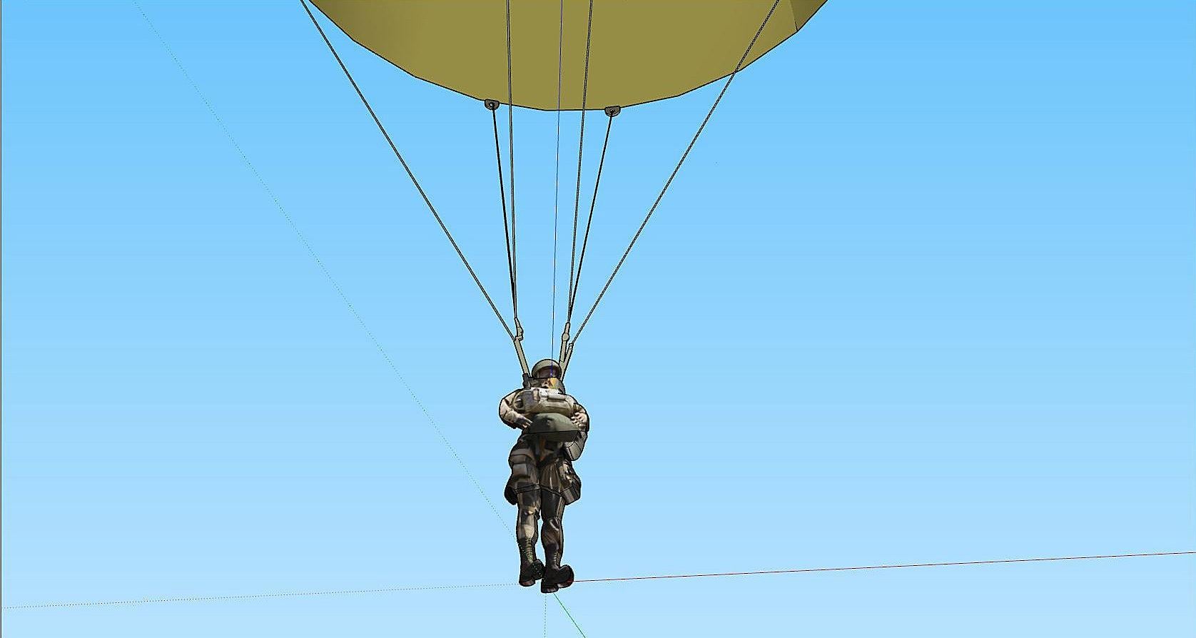 Paratrooper (Animated) - Objects - X-Plane.Org Forum