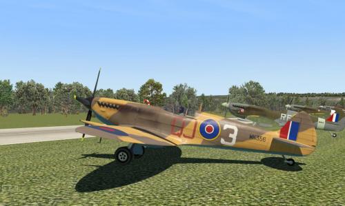 Spitfire MK356 QJ-3 BBMF - Aircraft Skins - Liveries - X-Plane.Org Forum