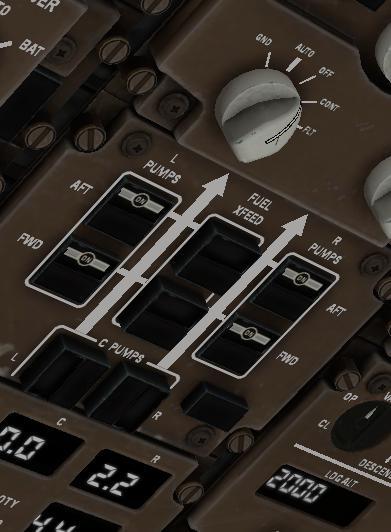 [ANSWERED] Left Aft Fuel Pump - Boeing 767 Professional - X-Plane.Org Forum