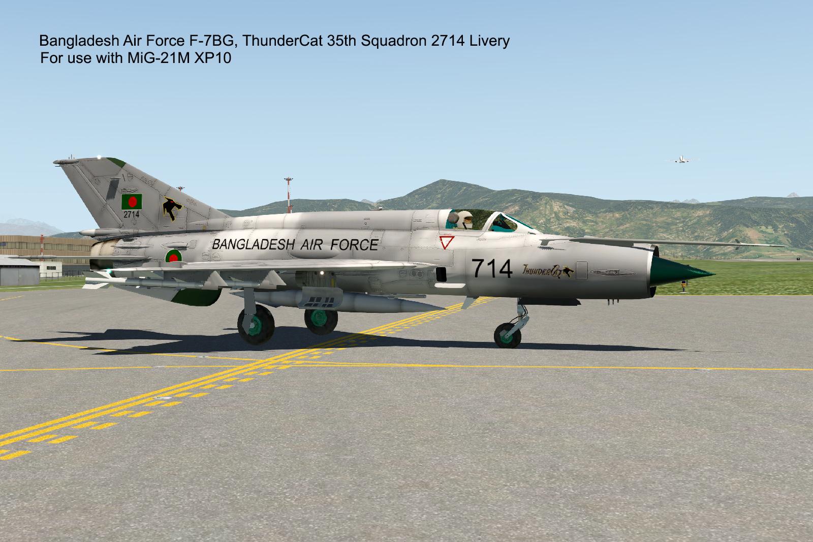 BAF F-7BG 2714 Livery.Zip - Aircraft Skins - Liveries - X-Plane.Org Forum