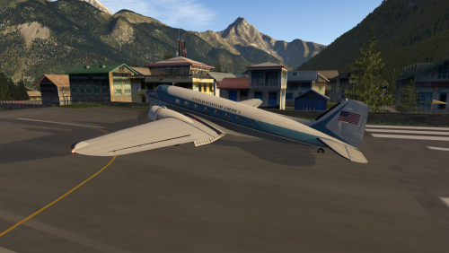 USAF Air Force One livery for Dc3 by VSKYLABS - VSKYLABS DC-3 / C-47 ...