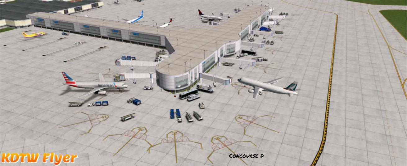 KMKE General Mitchell International Airport - Scenery Packages - X ...