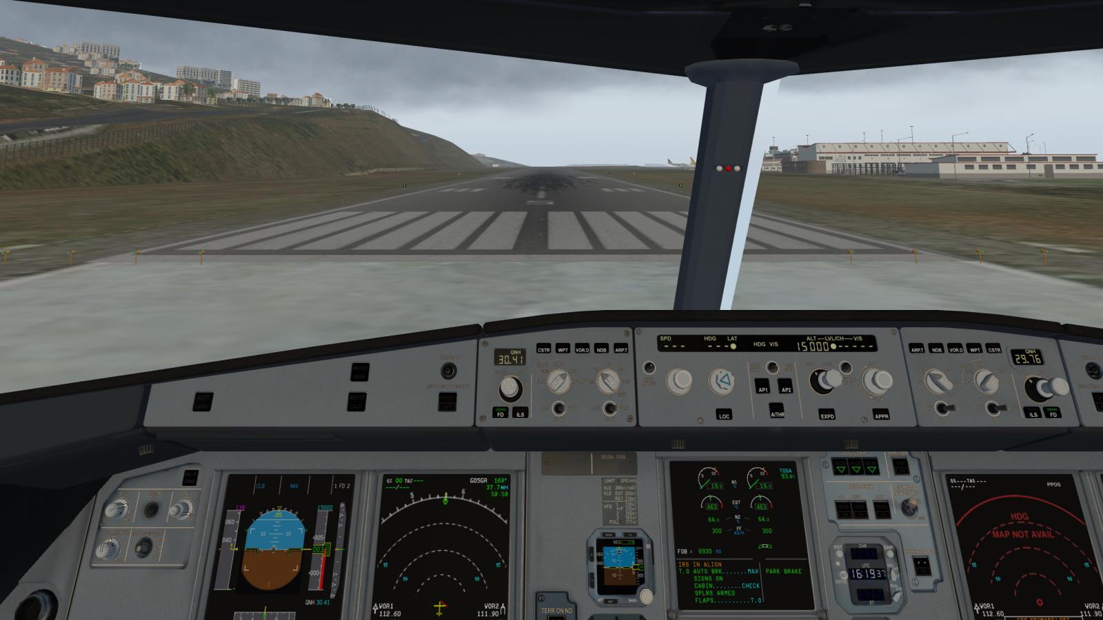 Misaligned Cockpit Window Graphic - A319 Winglets (v8.3) - A320-A321 by ...