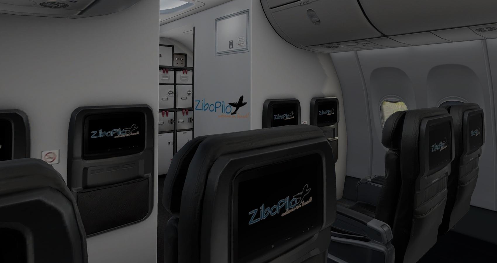 ZiboPilot livery for the Zibo Mod 737-800 - Aircraft Skins - Liveries ...