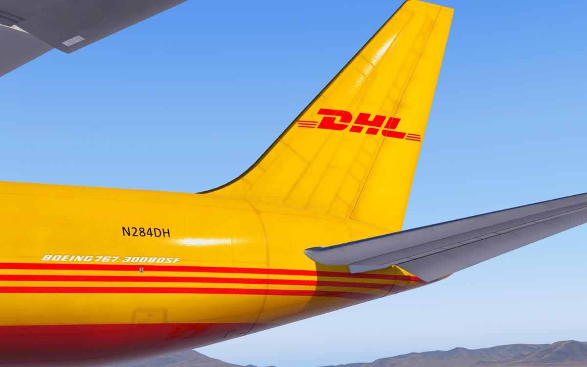 FlightFactor 767-300F - DHL Livery Pack - Aircraft Skins - Liveries - X ...