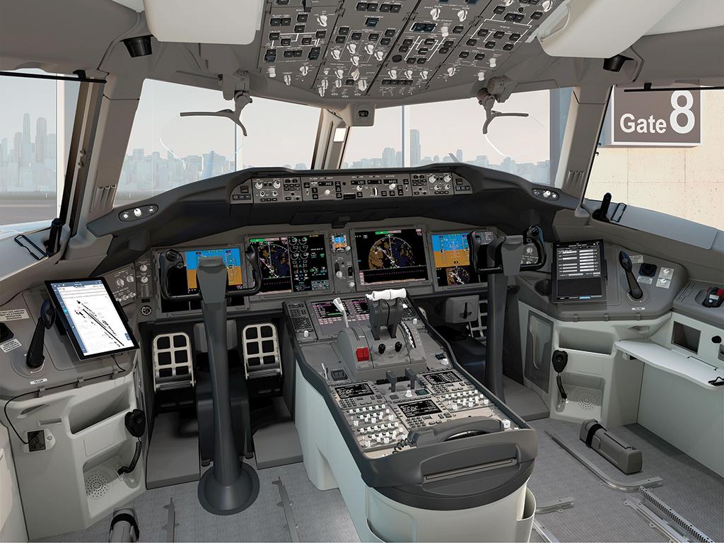 777X cockpit texture for FF777 (Pumper's realistic Boeing 777 cockpit ...