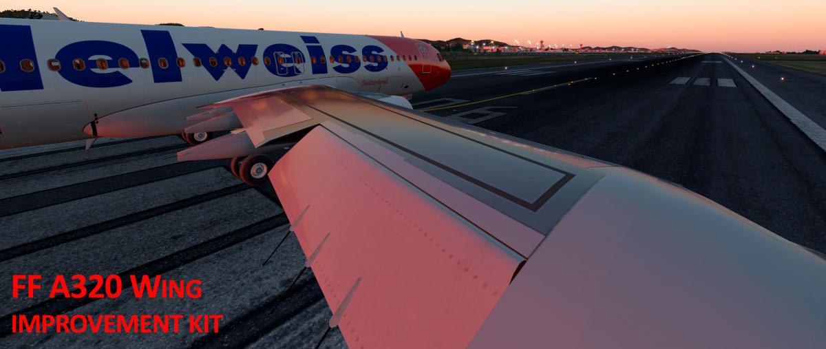 FF A320 PS/GiMP Wing improvement kit - Aircraft Skins - Liveries - X ...