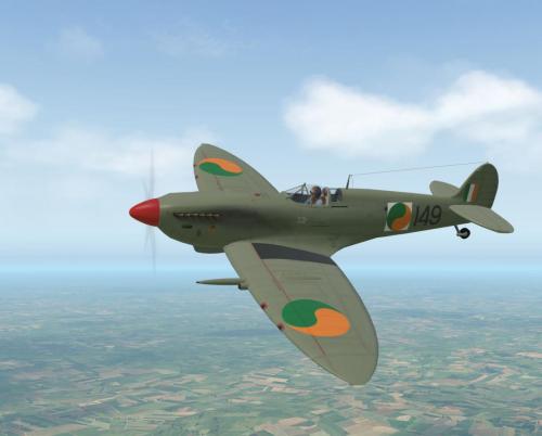 Irish Air Corps Seafire livery for Spitfire Mk. IX - Aircraft Skins ...