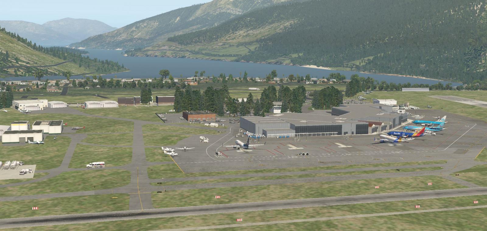 NZQN, Queenstown New Zealand, Full rework - Scenery Gateway - X-Plane ...