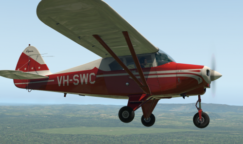 Alabeo PA22 Tri-Pacer VH-SWC. - Carenado Paints - X-Plane.Org Forum