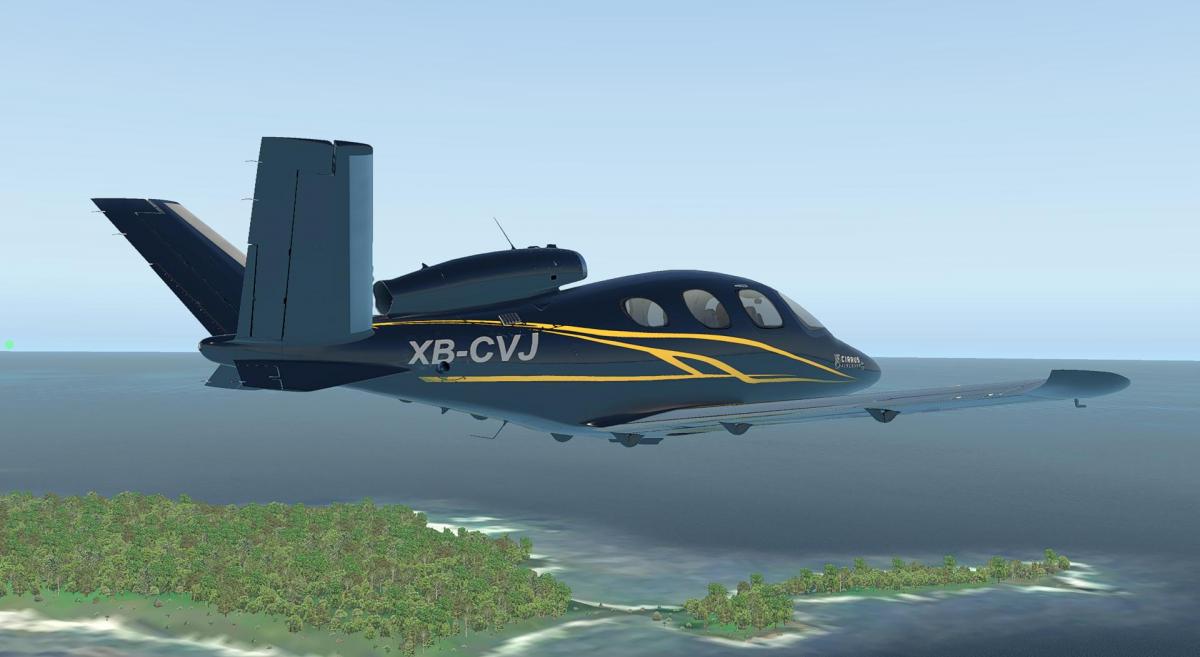 XP11 Cirrus Vision Jet SF50 (XB-CVJ) - Aircraft Skins - Liveries - X ...