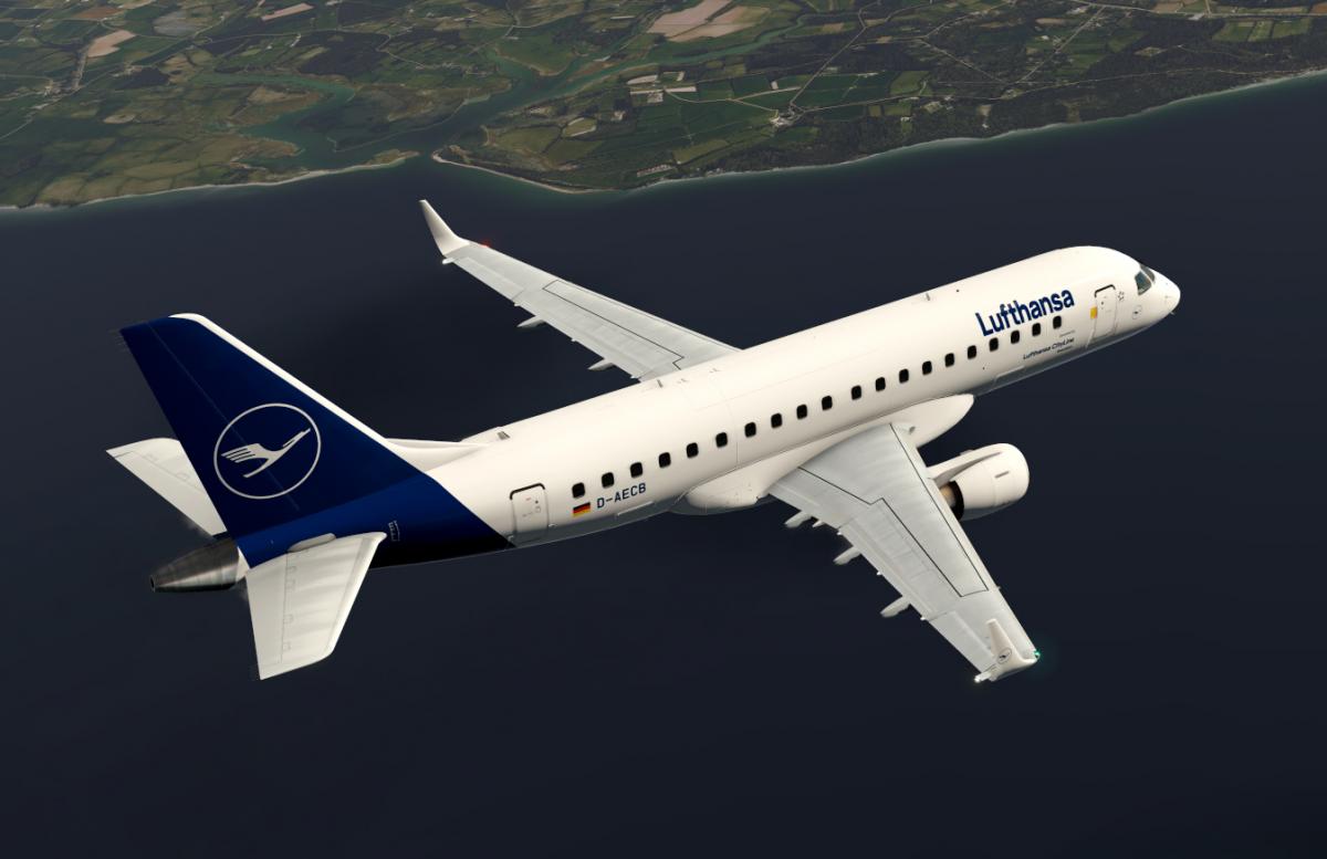 Lufthansa 2018 Fictional Livery for Embraer E175 v2.4 by X-Crafts ...