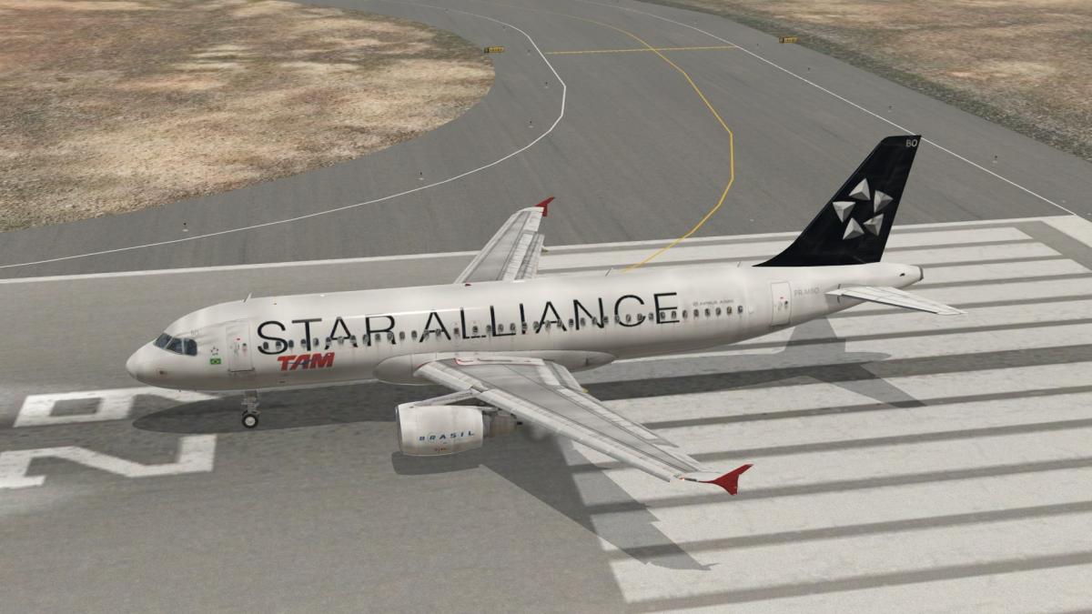 TAM PR-MBO Star Alliance FlightFactor A320 - Aircraft Skins - Liveries ...