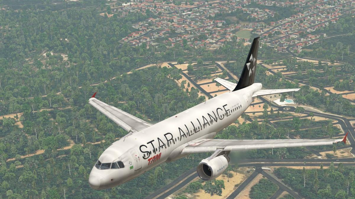 TAM PR-MBO Star Alliance FlightFactor A320 - Aircraft Skins - Liveries ...